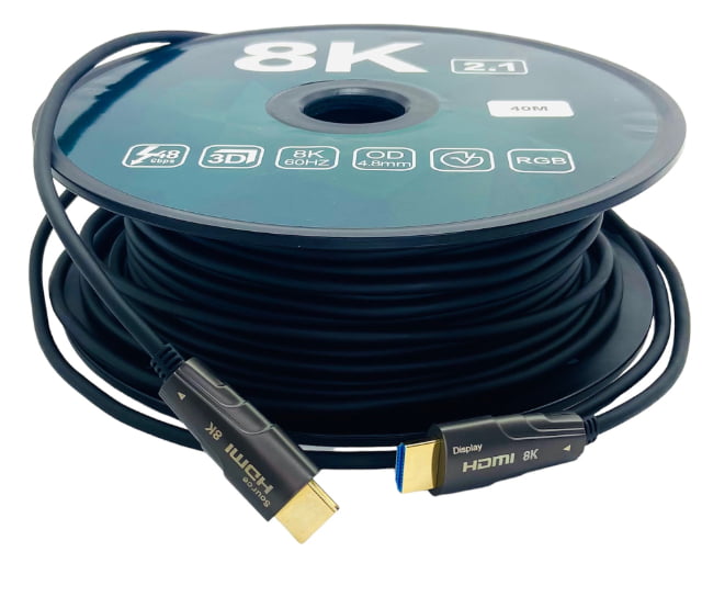Cabo Hdmi Fibra 2.1 40 Metros 8k -CHF8K-40 – MIGTEC